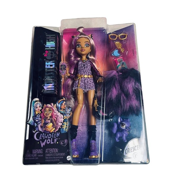 monster high | Toys | Monster High Clawdeen Wolf G3 Reboot Doll Pet ...